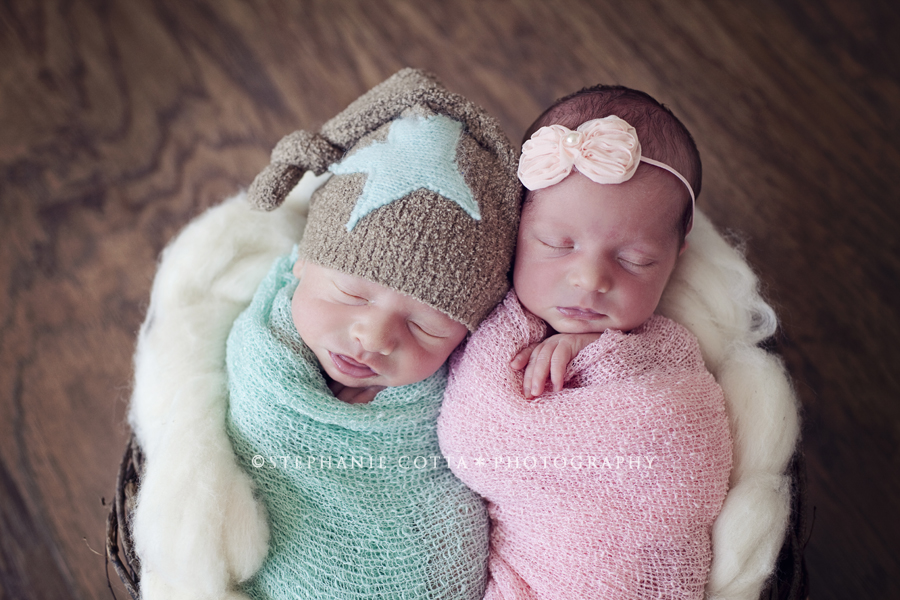 grant and ava {twelve days new} | st. louis newborn twins photographer ...
