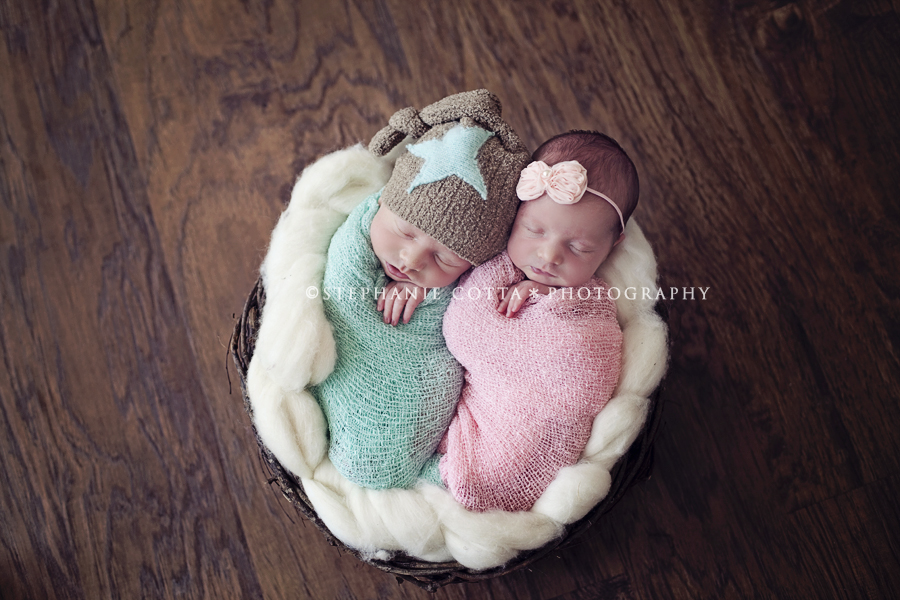grant and ava {twelve days new} | st. louis newborn twins photographer ...