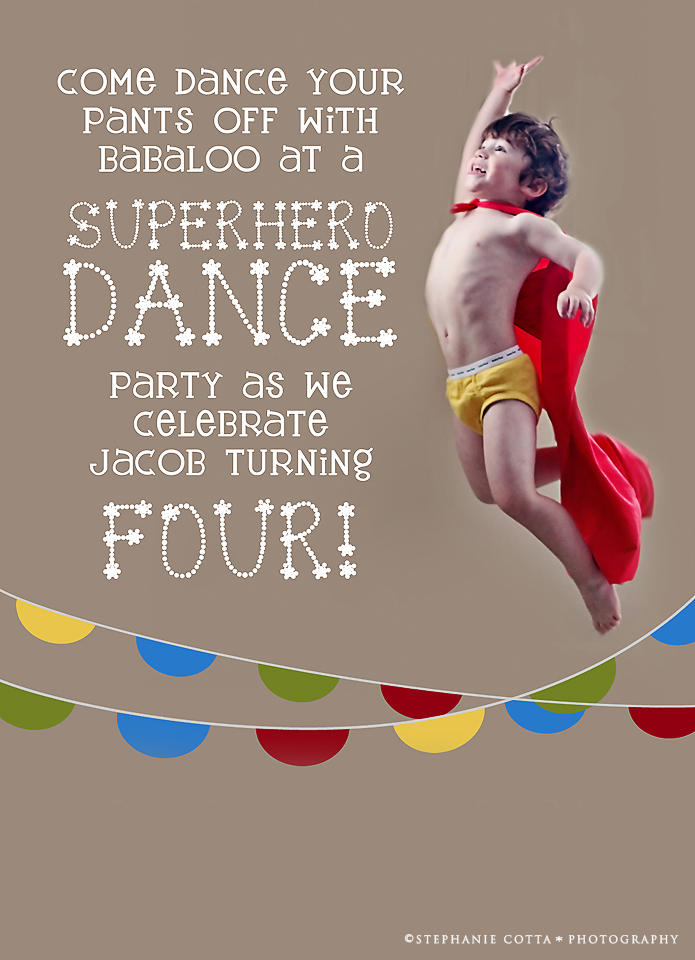 Happy Party Day… Jacob turns Four. » Stephanie Cotta Photography